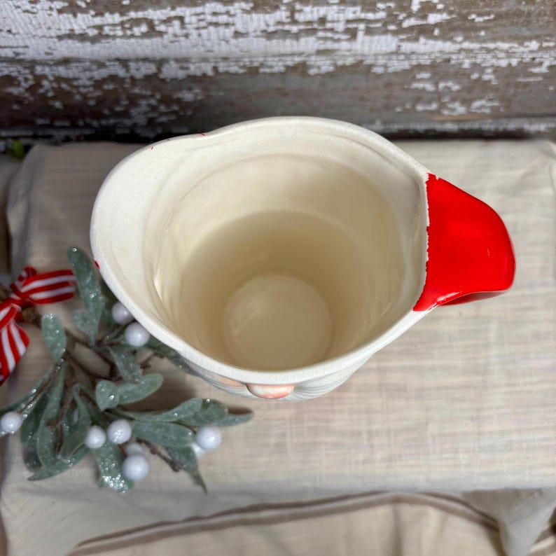 Vintage Holt Howard Winking Santa Pitcher - Holt Howard Christmas ...