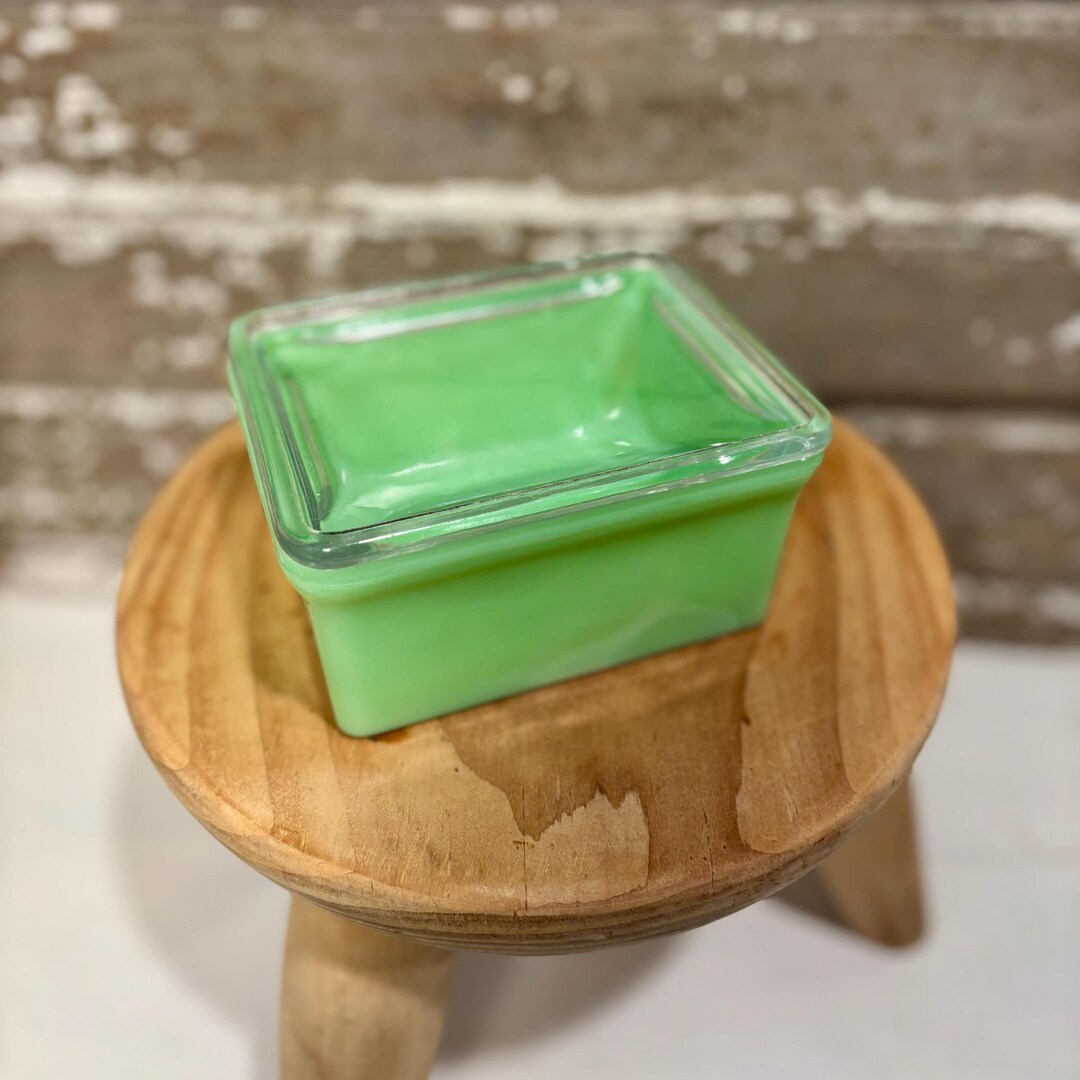 Mckee Jadeite Refrigerator Container Mckee Jadeite Jadeite Container - Etsy