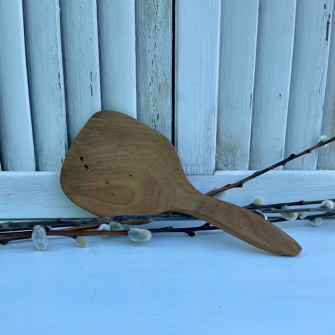 Wooden Butter Paddle Farmhouse Kitchen Decor - Etsy