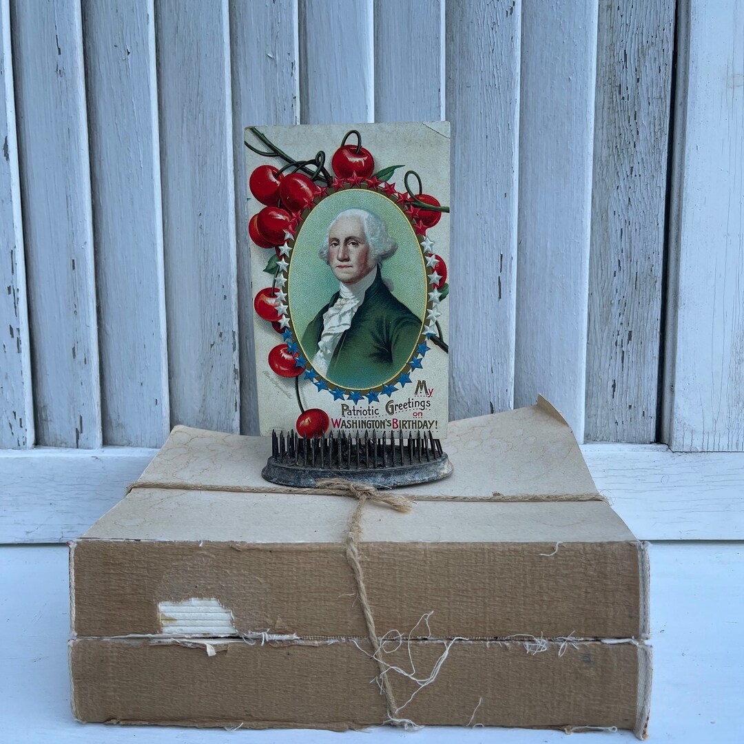 Antique George Washington Postcard - Etsy