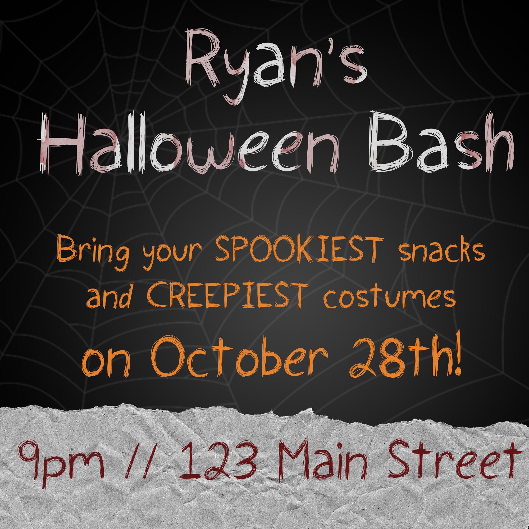 Blackmail Note - Spooky and Halloween Themed Original Font, Halloween ...