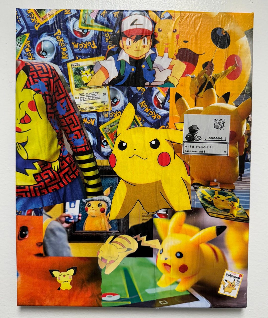 Pokémon Special Edition Time Magazine Collage HANDMADE 1 of 2 - Etsy