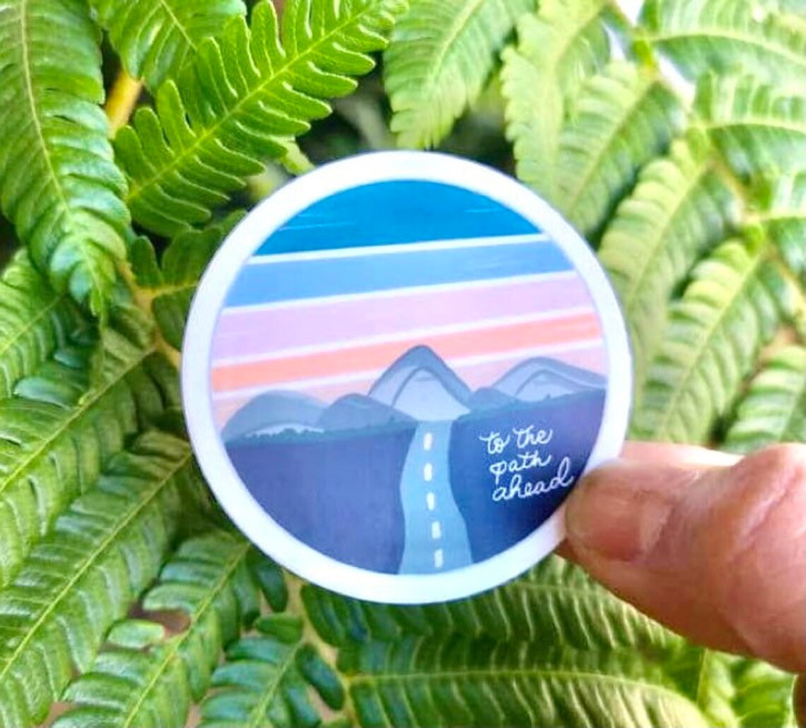 To the Path Ahead Sticker Sticker for Runner Run Planner - Etsy