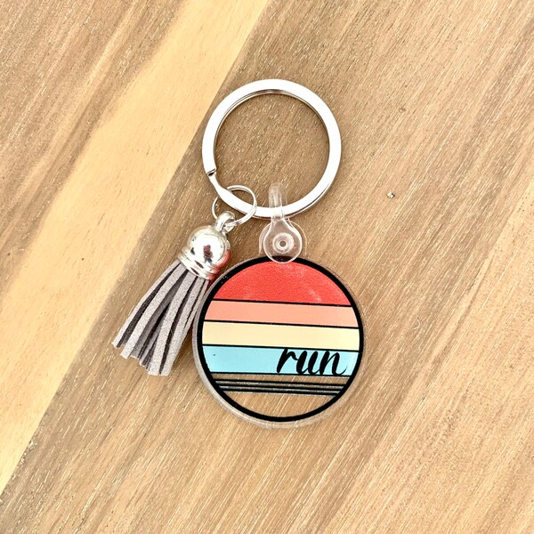 Running Keychain - Etsy