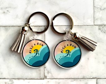Running Key Chain - Etsy