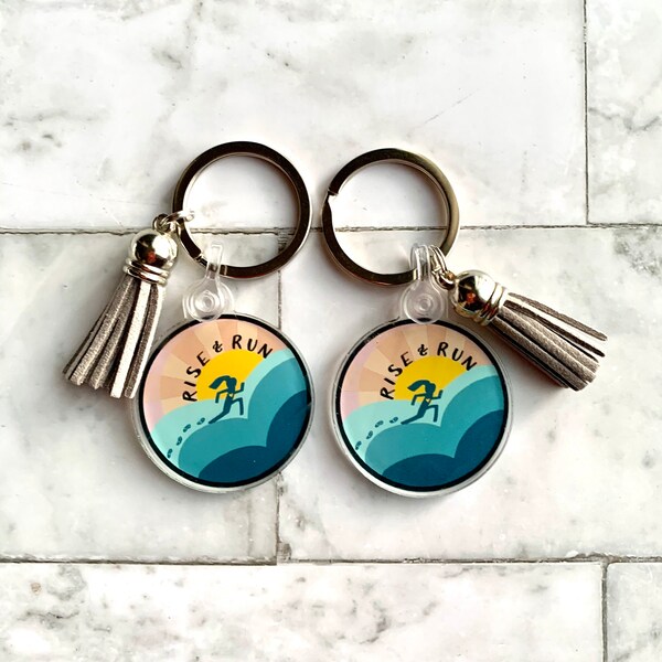 Running Keychain - Etsy