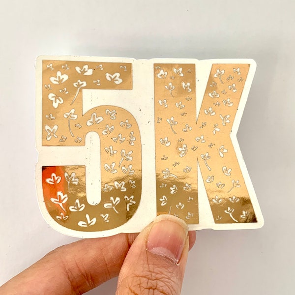 5k Decal - Etsy