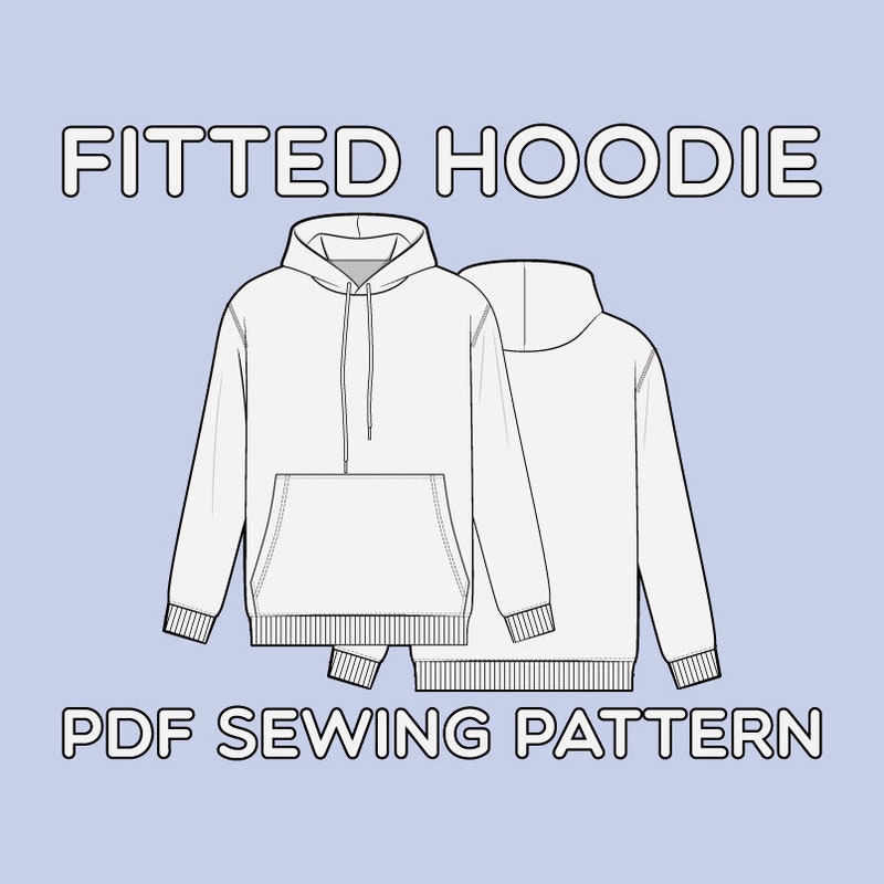 Hoodie Pattern - Etsy