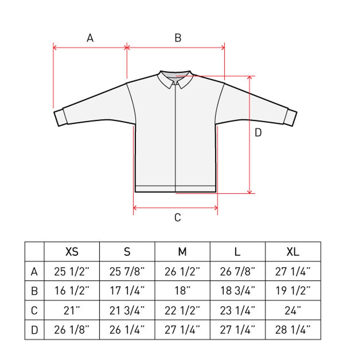 Front Zip Jacket PDF Sewing Pattern Sizes XS / S / M / L / XL - Etsy