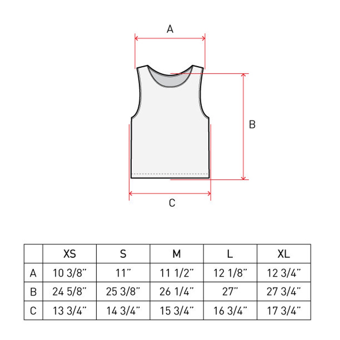 Slim Fit Tank Top PDF Sewing Pattern Sizes XS / S / M / L / XL - Etsy