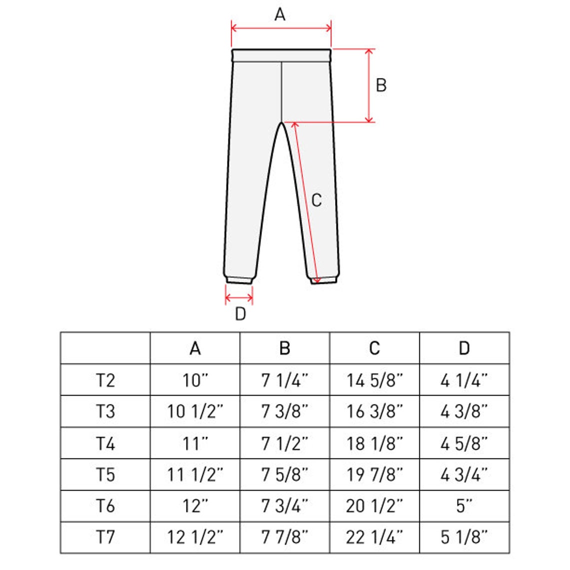 Children's Sweatpants PDF Sewing Pattern Sizes 0-3M / 3-6M - Etsy