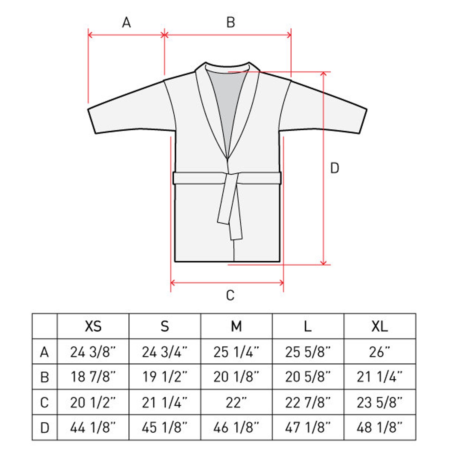Bath Robe PDF Sewing Pattern Sizes XS / S / M / L / XL - Etsy