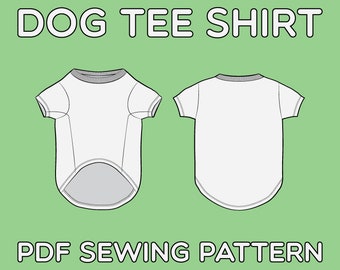 Dog Shirt Pattern - Etsy