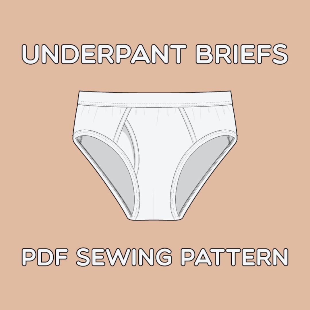 Briefs PDF Sewing Pattern Sizes XS / S / M / L / XL / 2XL - Etsy