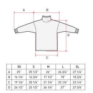 Turtleneck PDF Sewing Pattern Sizes XS / S / M / L / XL - Etsy