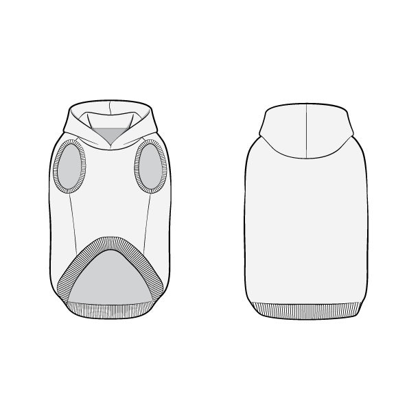 Dog Hooded Vest PDF Sewing Pattern Sizes XS / S / M / L / XL / - Etsy