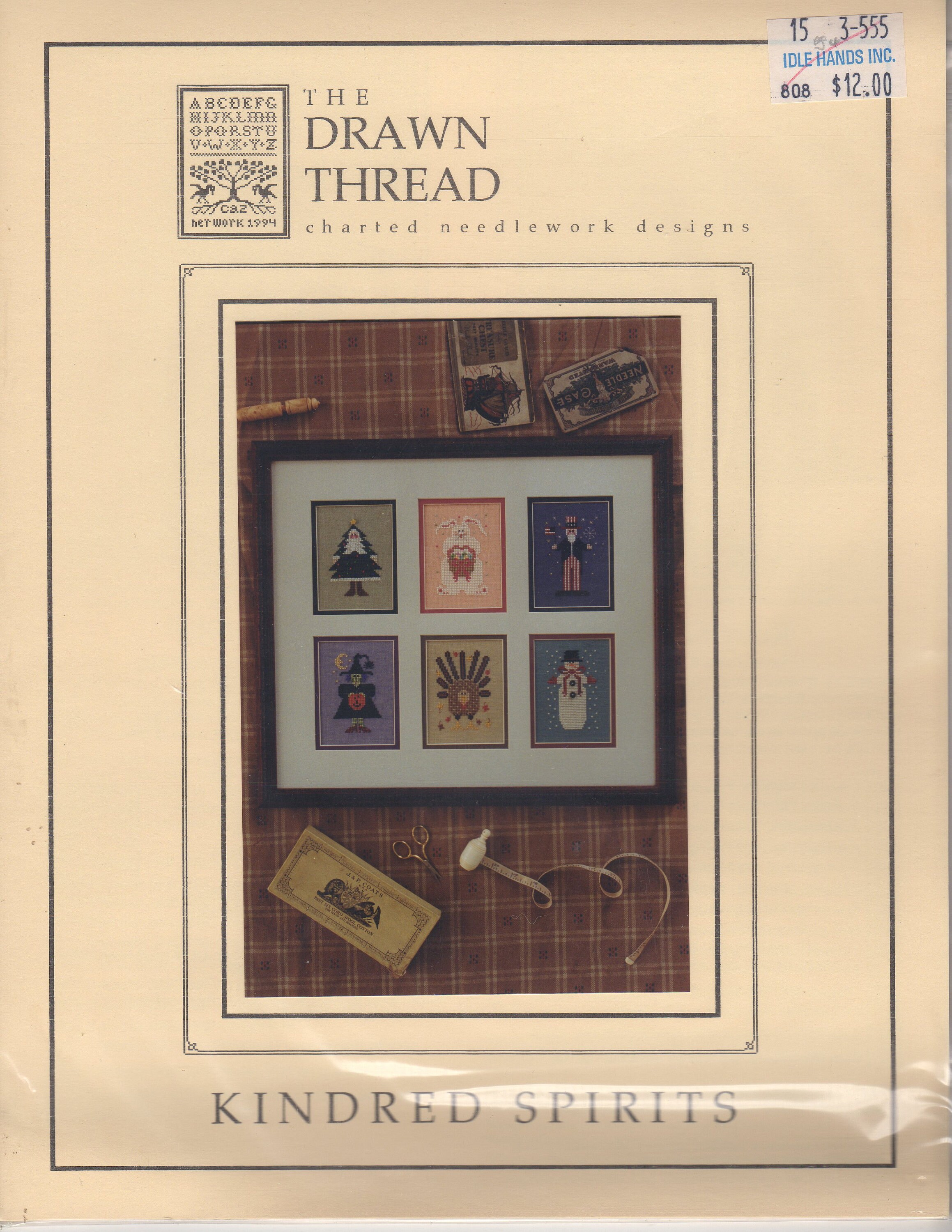 Kindred Spirits Cross Stitch Pattern by the Drawn Thread - Etsy