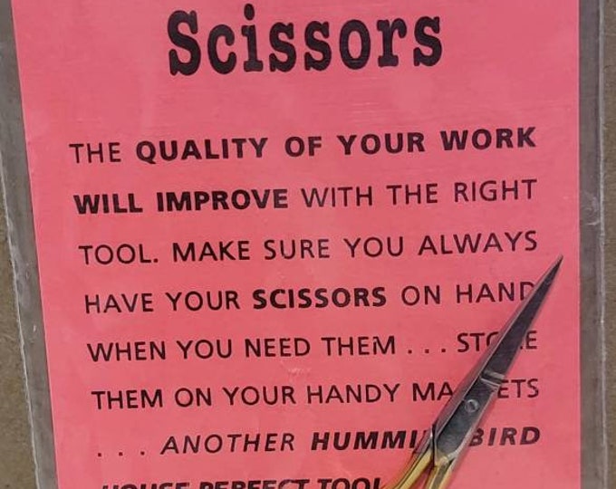 Handy Scissors by Hummingbird House - 2.75" - Etsy