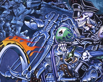 Ed Roth Motorcycle Art