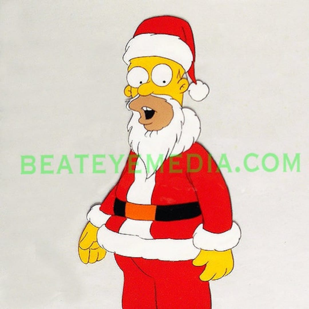 Homer Simpson,animation Cel,cartoon,animation Art,comic Book,original ...