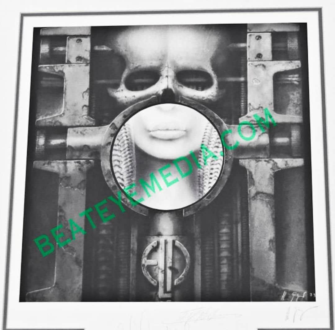 Hr Giger,print,halloween,original Art,monster,monsters,scifi,horror ...