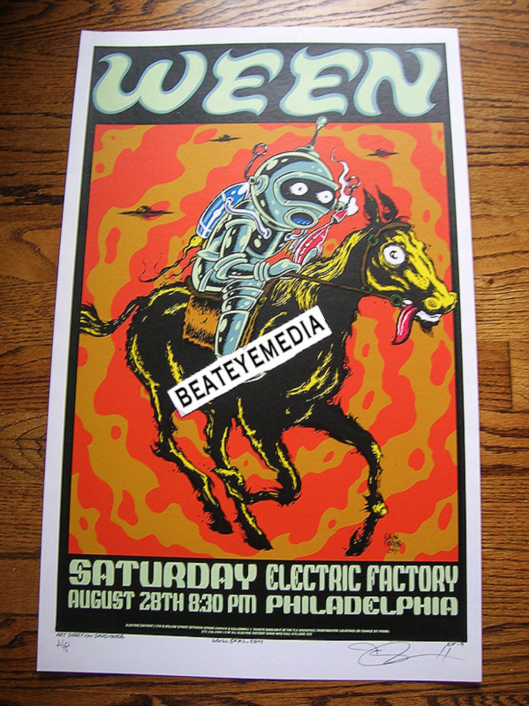 Alan Forbes,concert Poster,ween,comic Art,punk,punk Rock,kozik,coop ...