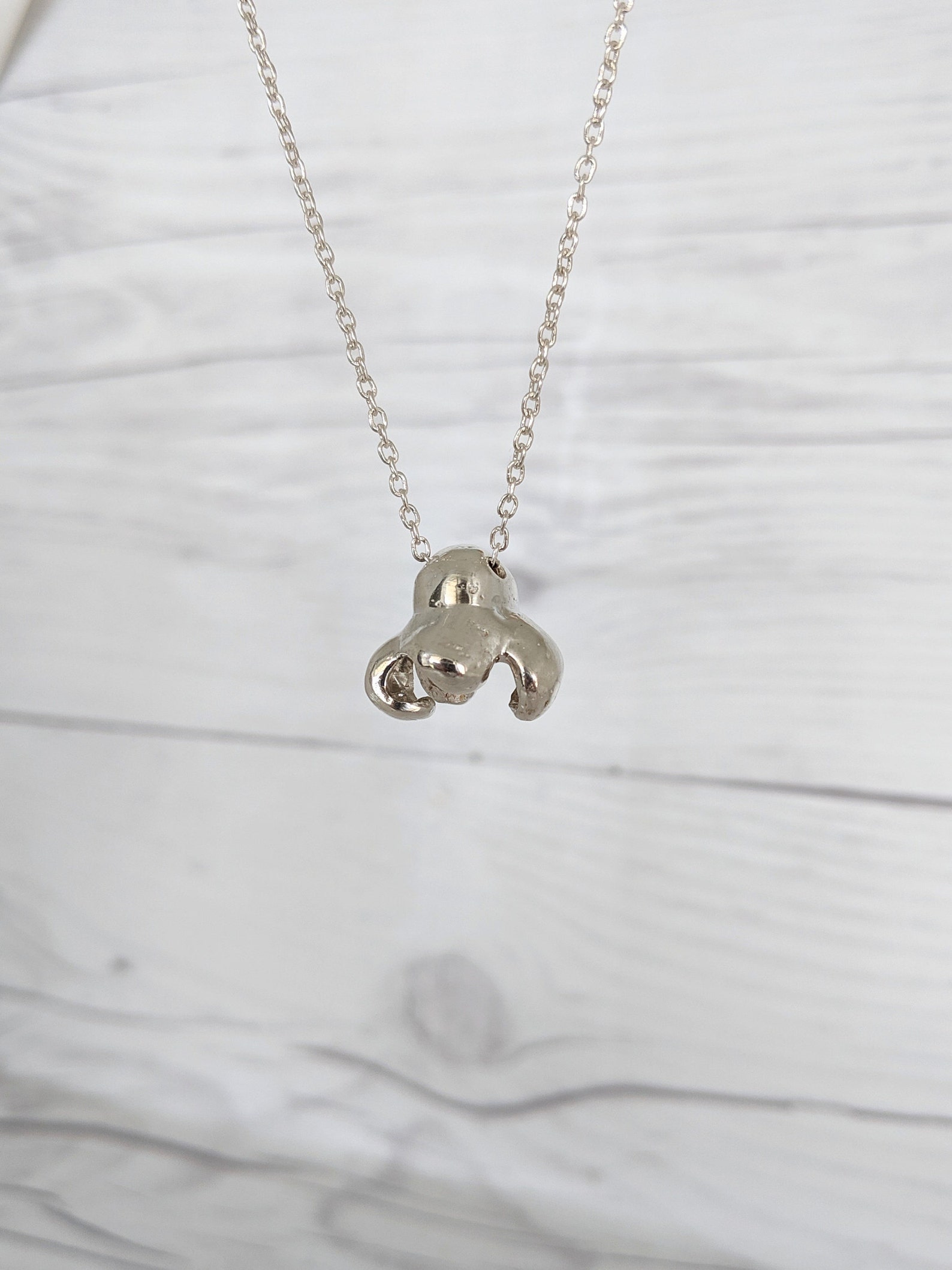 Sterling Silver Popcorn Necklace Popcorn Necklace Popcorn - Etsy