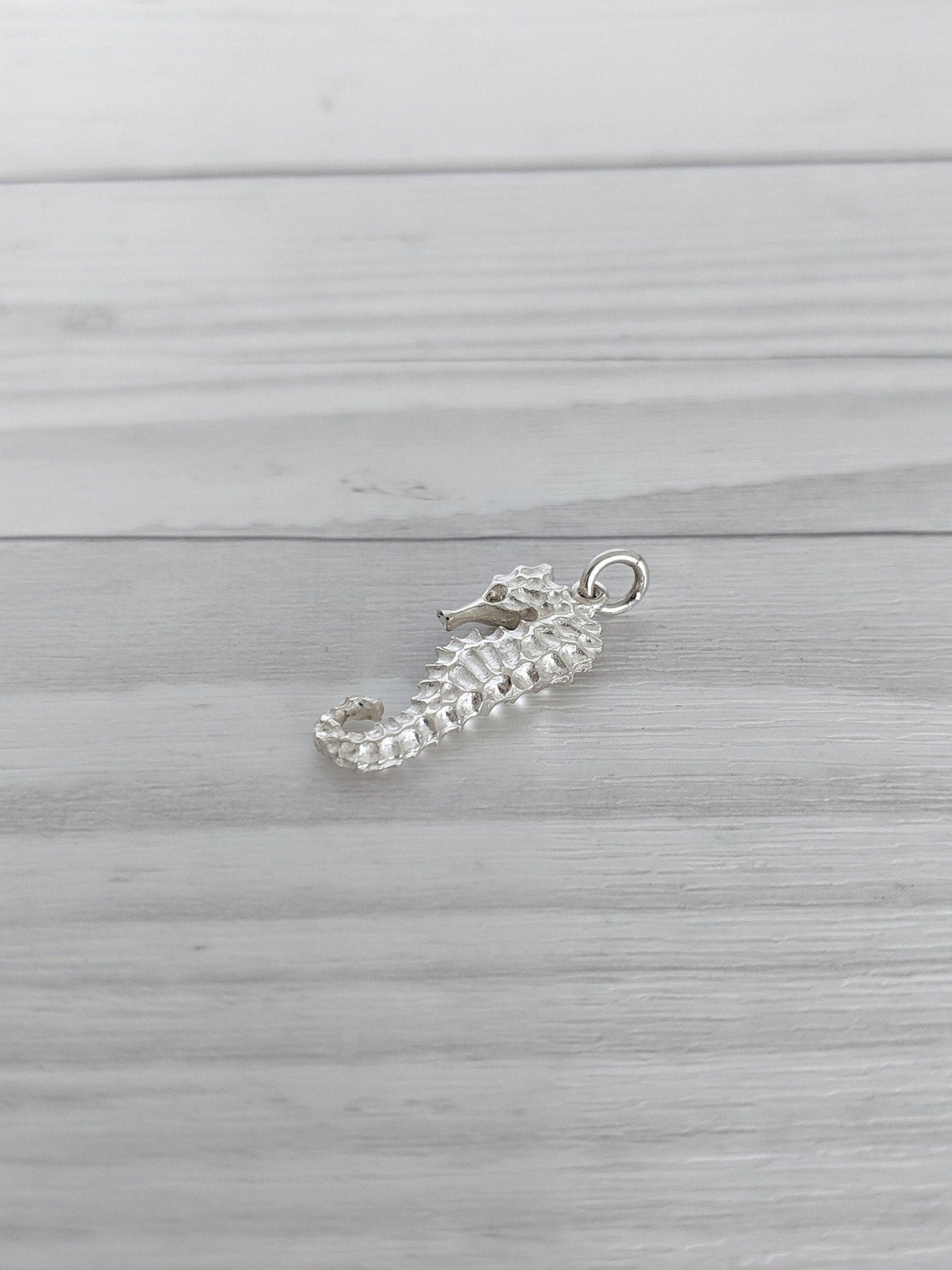 Sterling Silver Seahorse Necklace Seahorse Pendant - Etsy