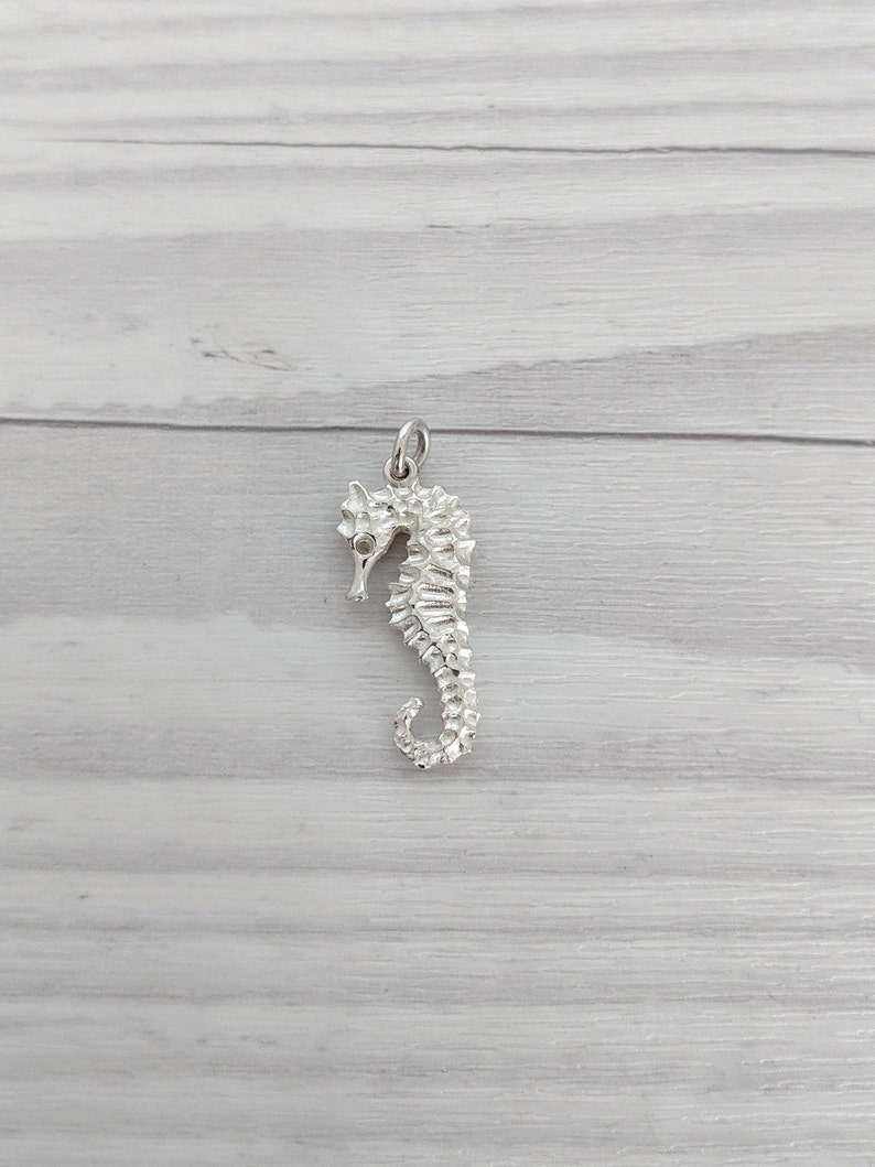 Sterling Silver Seahorse Necklace Seahorse Pendant | Etsy