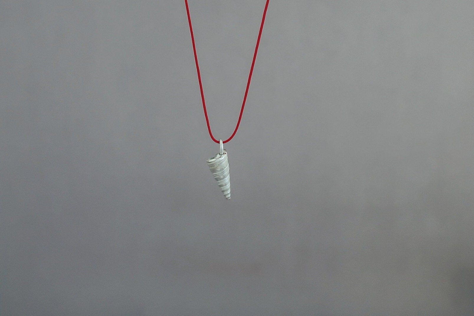 Sterling Silver Seashell Necklace Unicorn Horn Seashell - Etsy