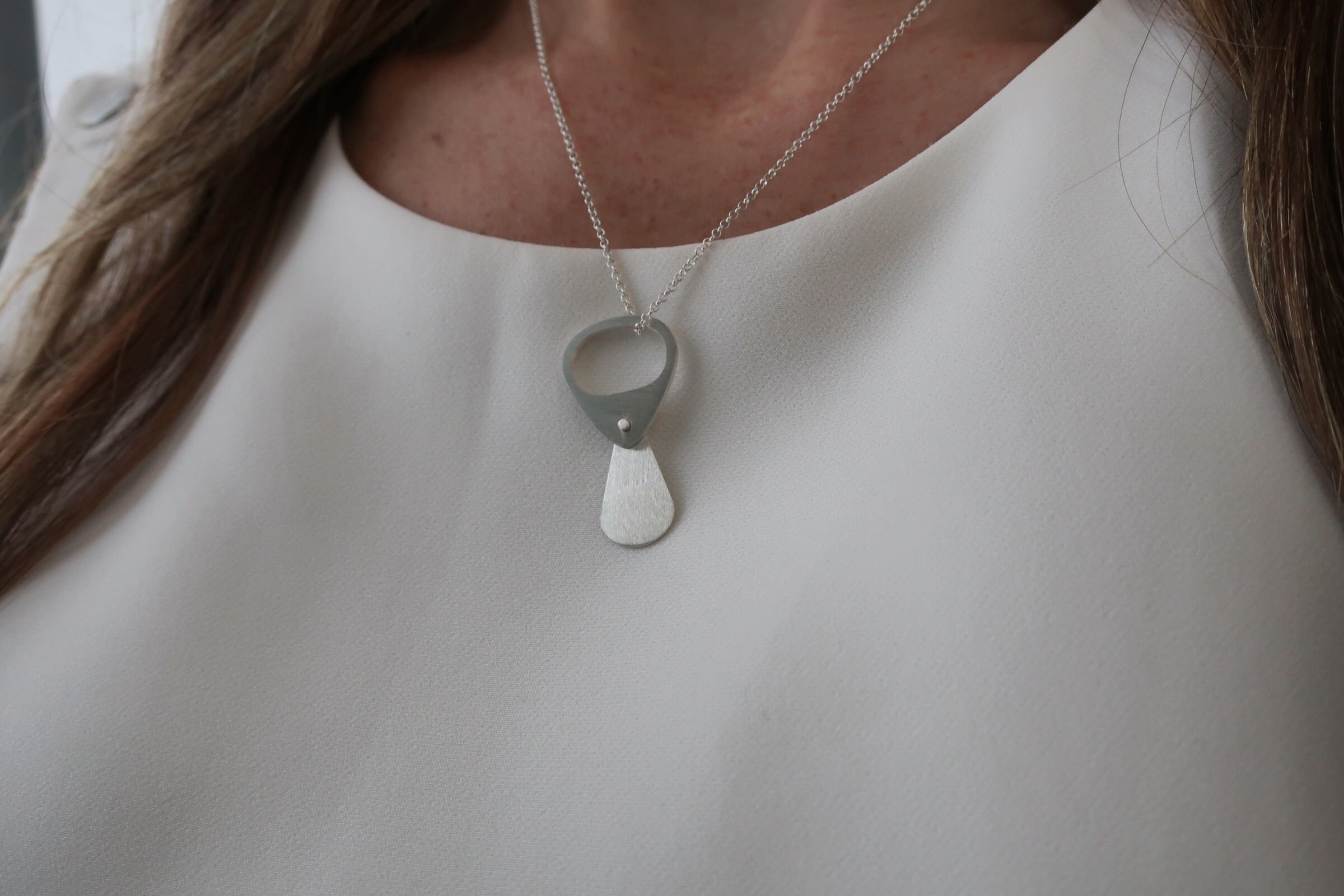 Sterling Silver Soda Tab Necklace Silver Pop Tab Pendant - Etsy