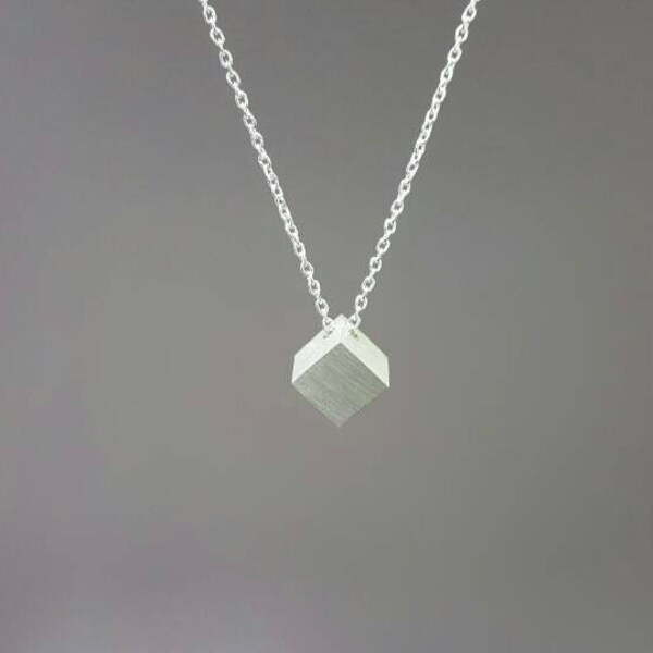 Cube Necklace - Etsy