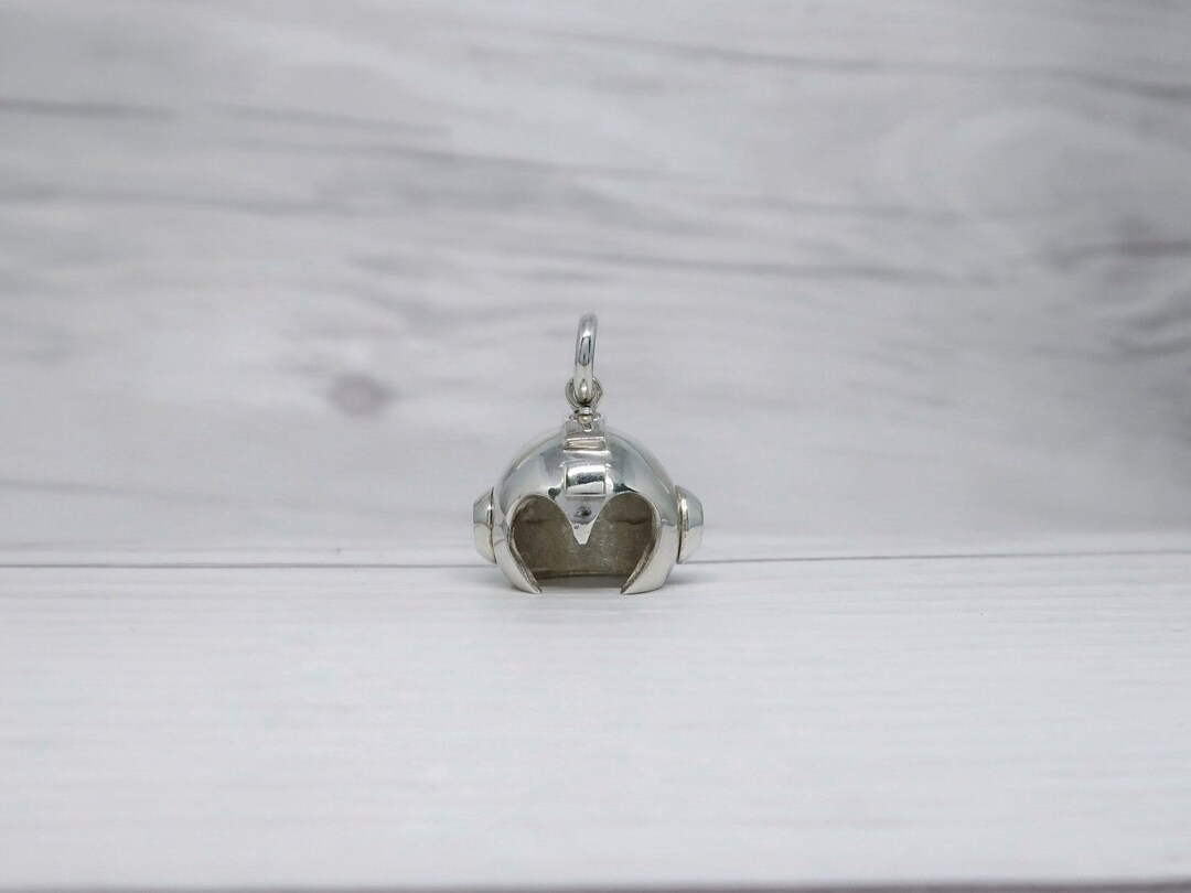 Sterling Silver Megaman Necklace - Gamer Pendant - Geek Jewelry ...