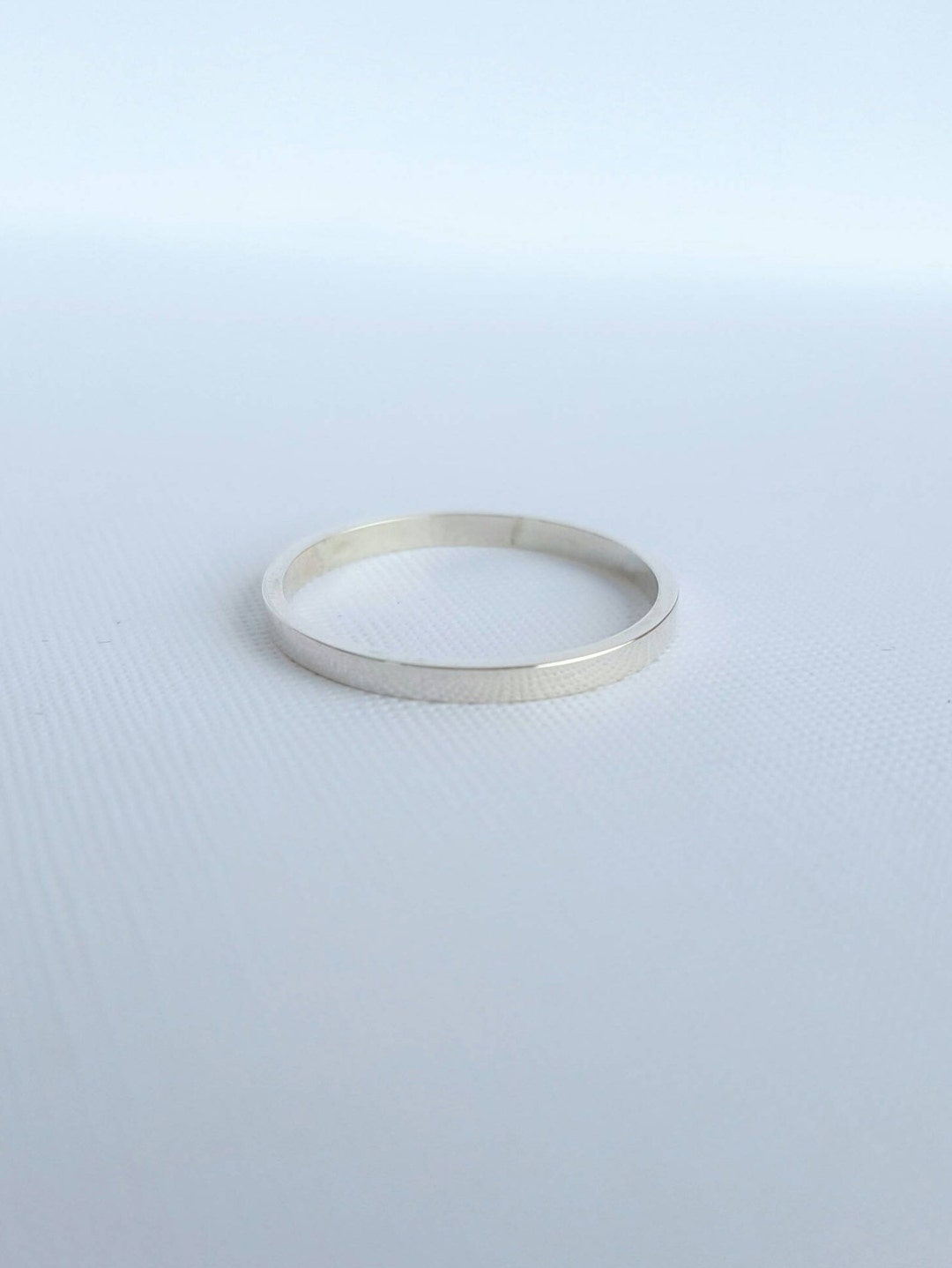 Thin Sterling Silver Ring - 1.5mm Sterling Silver Stacking Ring ...