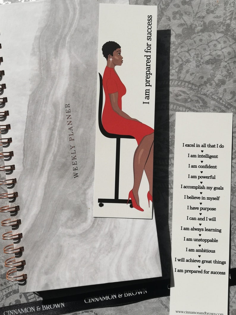 Afrocentric Bookmarks Black Girl Magic Bookmarks Black - Etsy