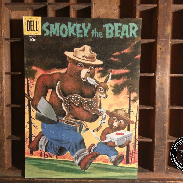 Smokey Bear Poster - Etsy