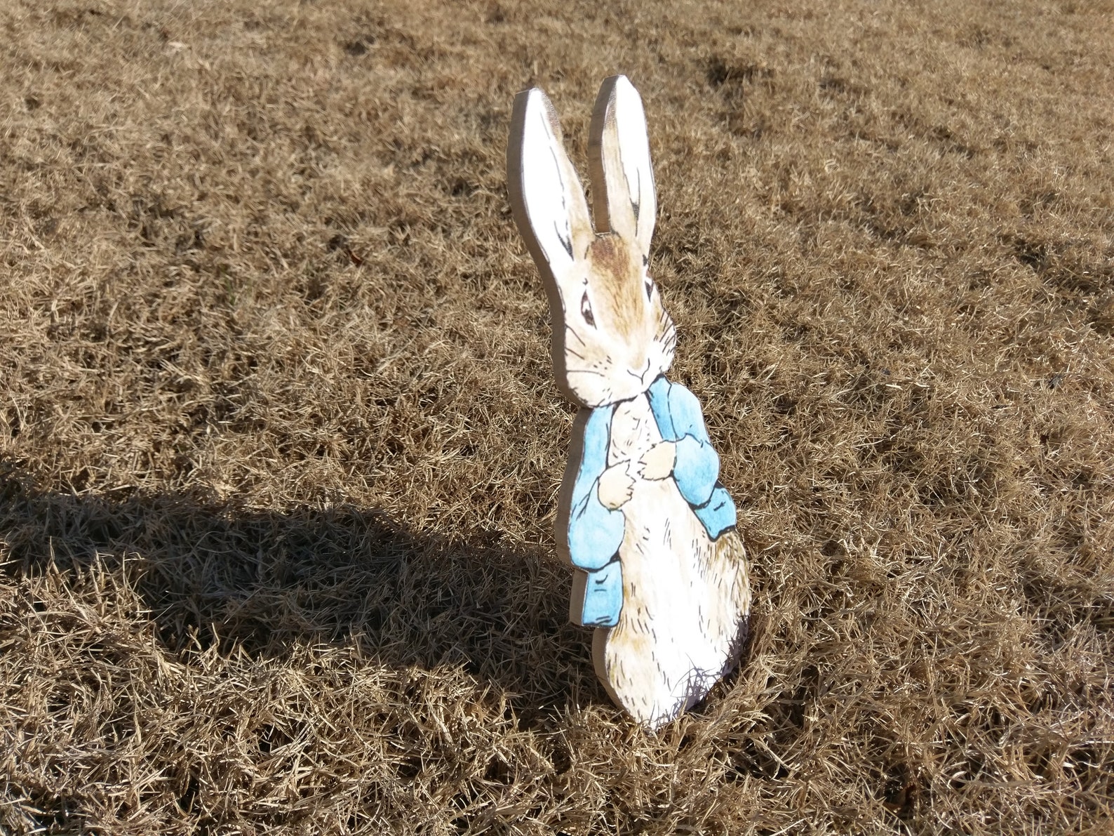 Vintage Peter Rabbit Standing Wood Cutout for Easter - Etsy