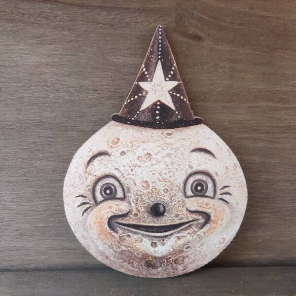 Paper Mache Moon - Etsy