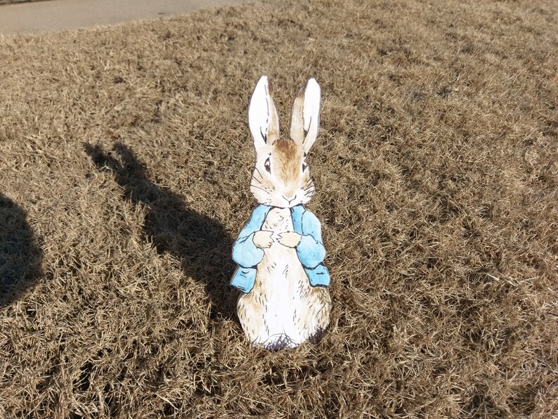 Vintage Peter Rabbit Standing Wood Cutout for Easter - Etsy
