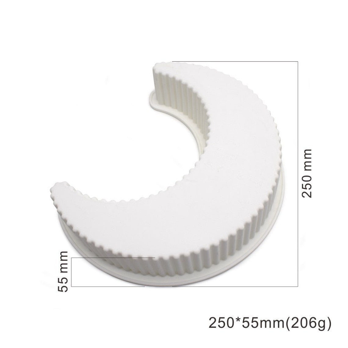 Large Crescent Deep Silicone Moon Mold, DIY Mold - Etsy