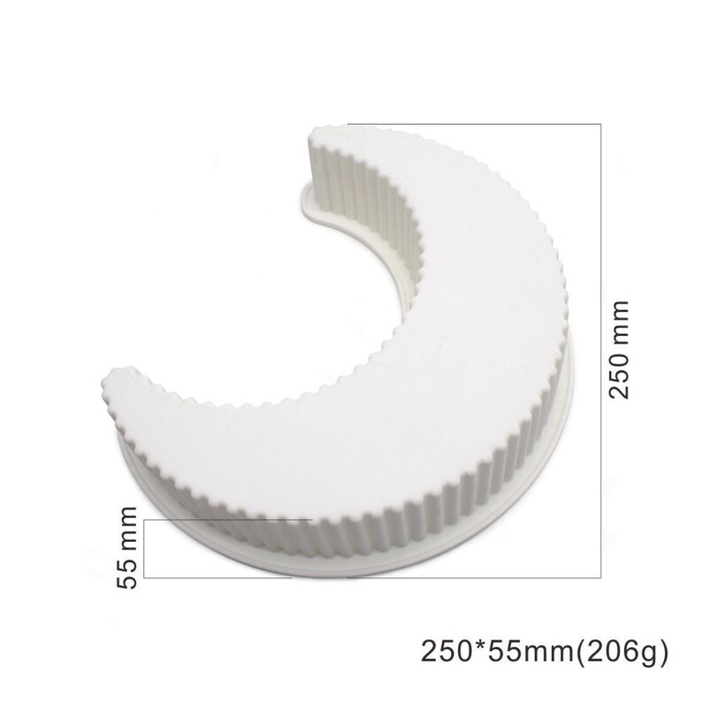 Large Crescent Deep Silicone Moon Mold, DIY Mold - Etsy