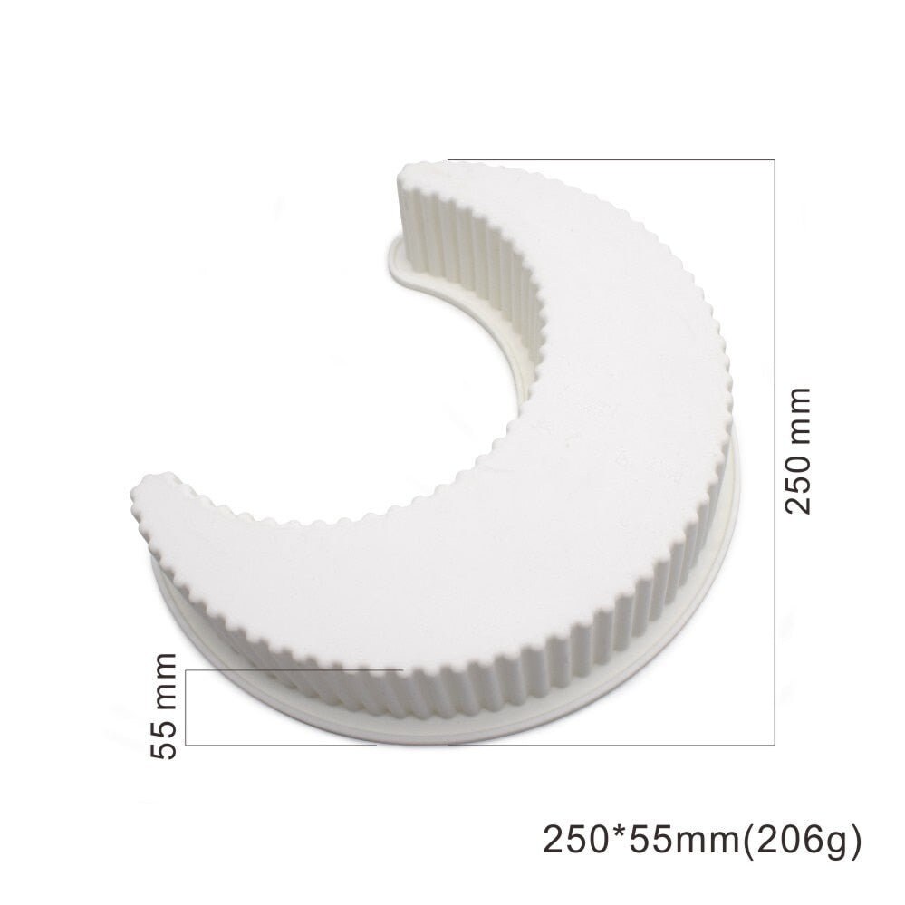 Large Crescent Deep Silicone Moon Mold, DIY Mold - Etsy