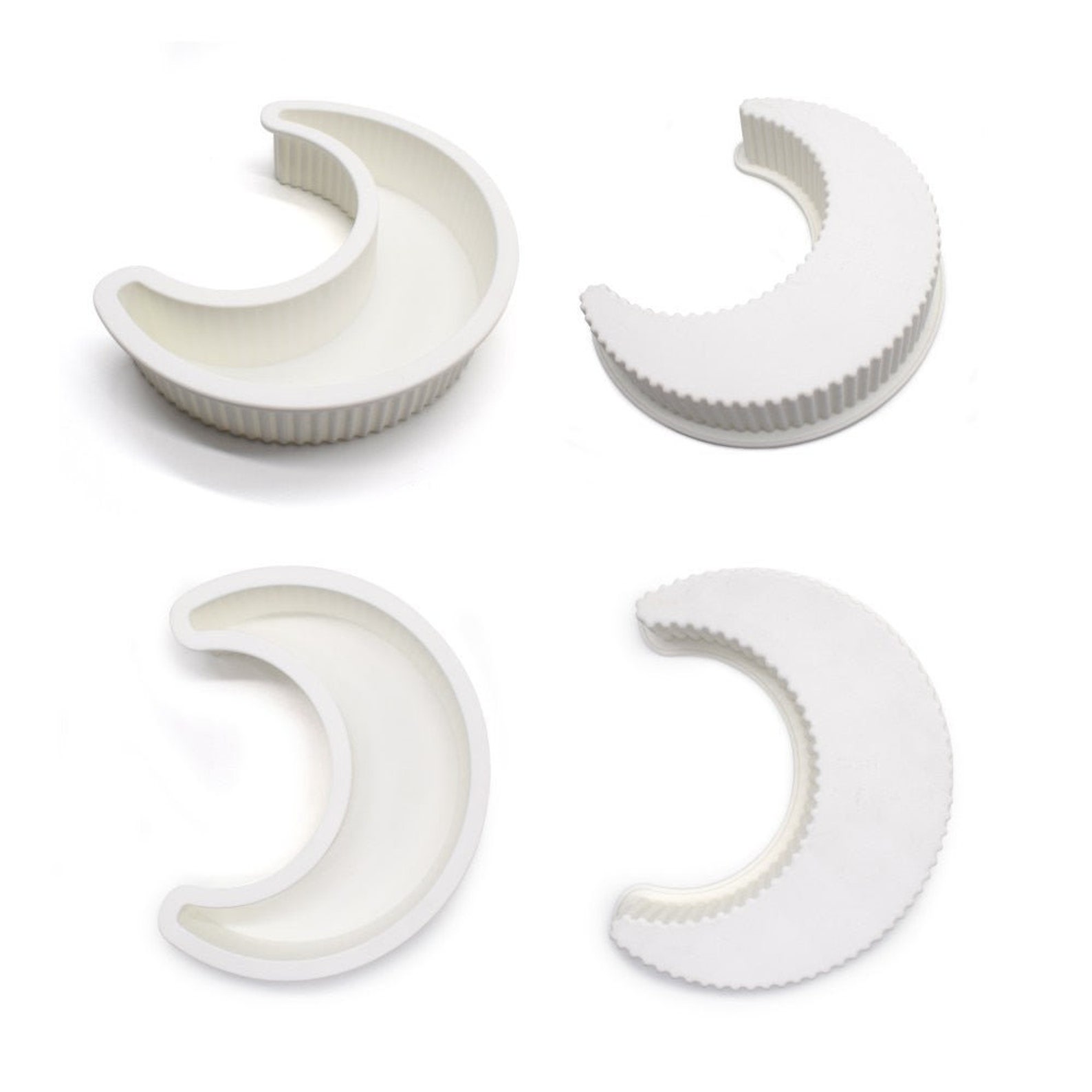 Large Crescent Deep Silicone Moon Mold, DIY Mold - Etsy