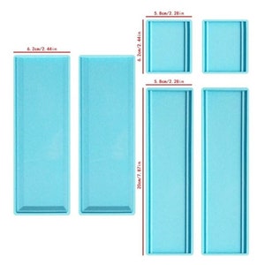 Domino Storage Box Epoxy Resin Mold Rectangle - Etsy