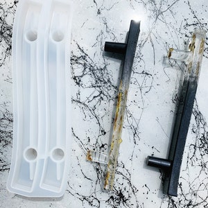 Resin Hardware Handle Mold for Tray - Etsy