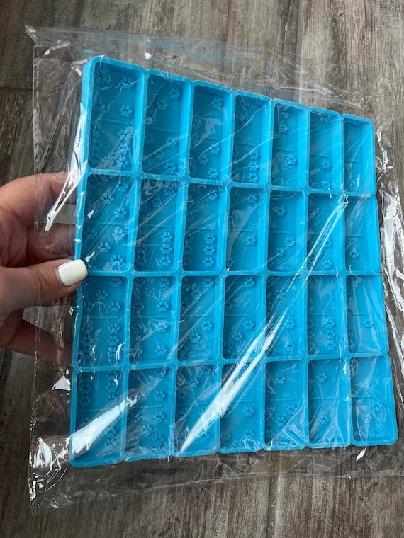 Paw Print Pip Domino Silicone Resin Mold - Etsy