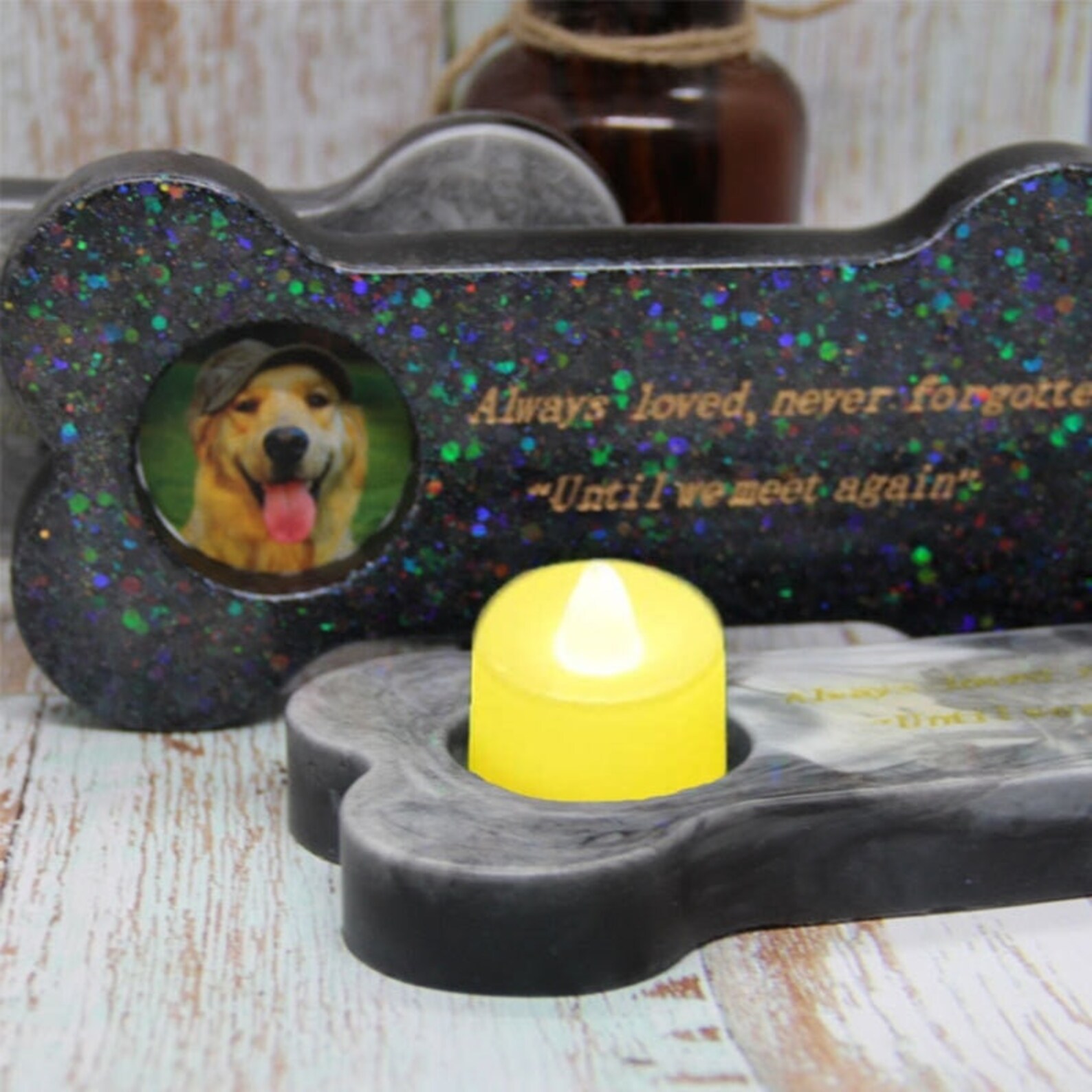 Memorial Dog Bone Tombstone Silicone Resin Mold - Etsy