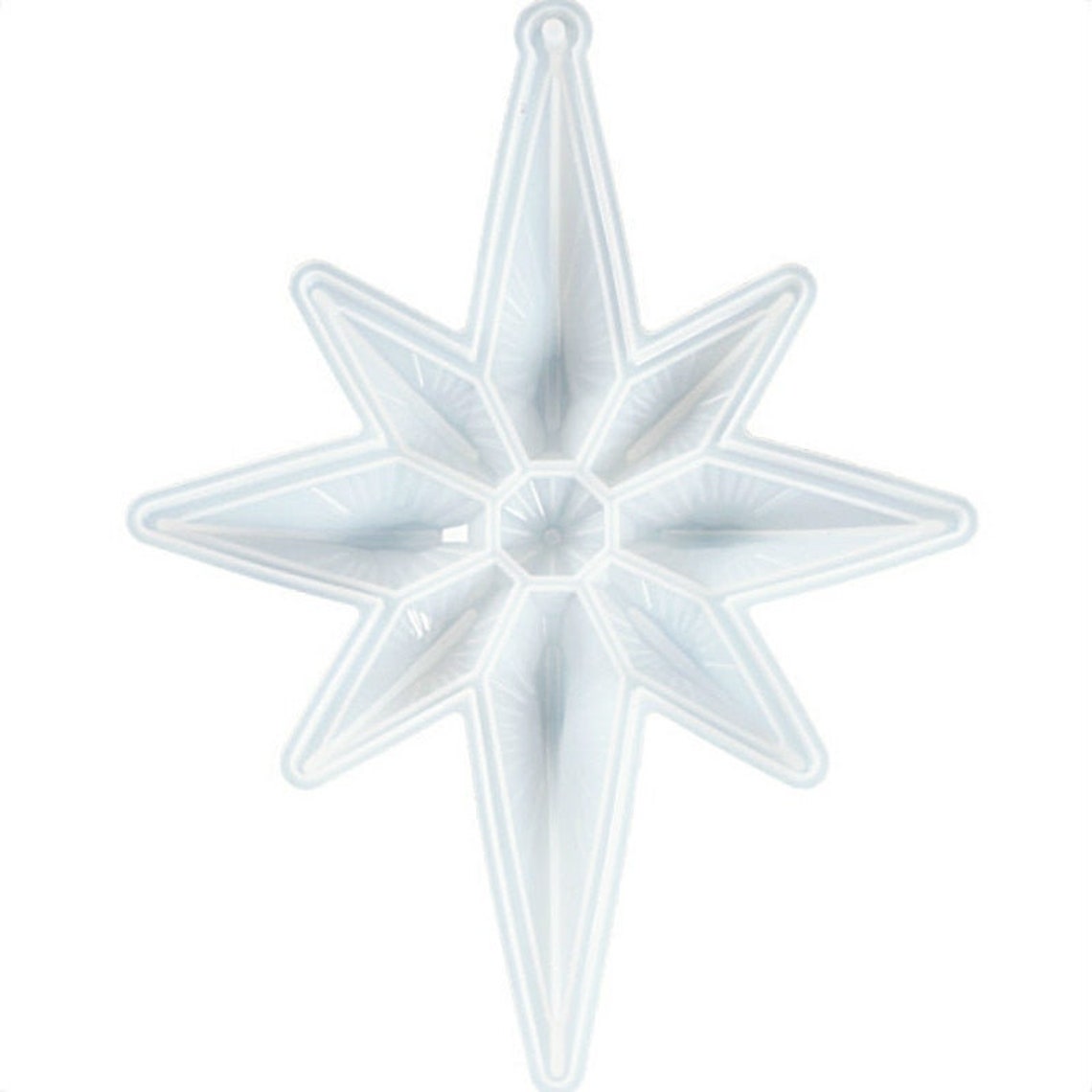 Big Octagonal Star Resin Mold Christmas Ornament Holiday Mold - Etsy