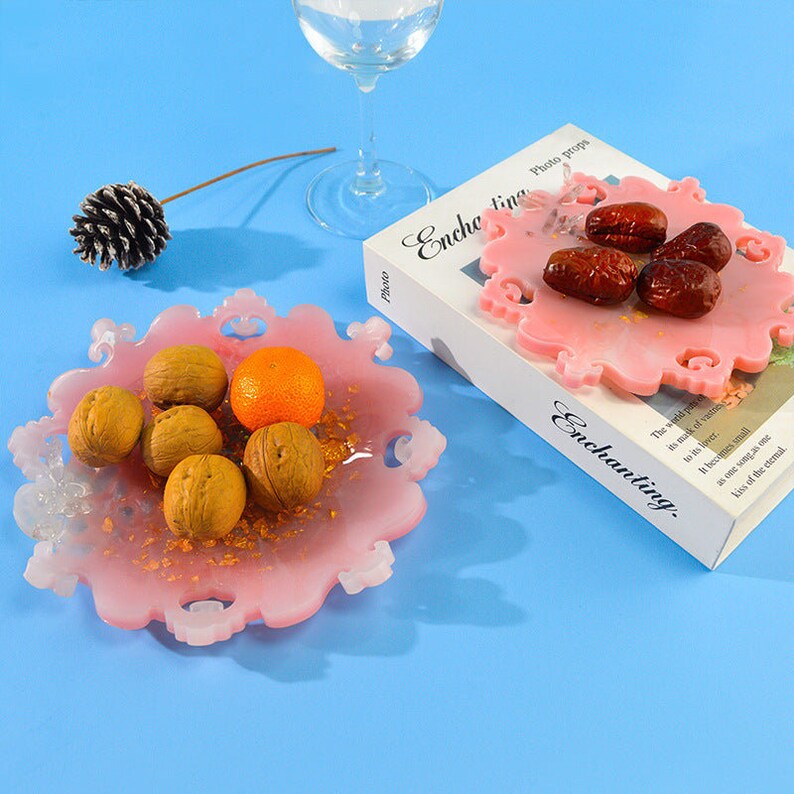 Detailed Three Tier Resin Cake Stand Tray Mold - Etsy