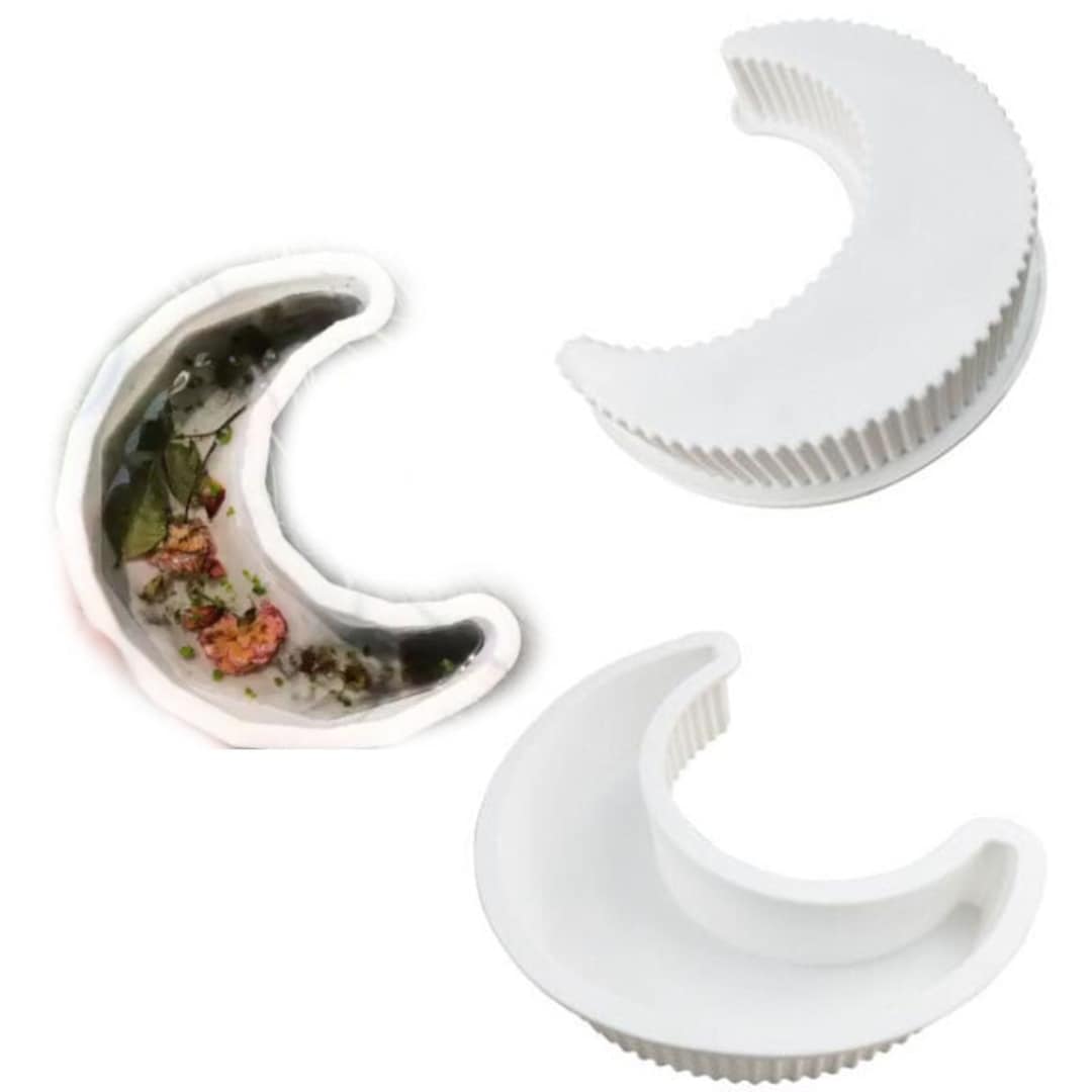 Large Crescent Deep Silicone Moon Mold, DIY Mold - Etsy